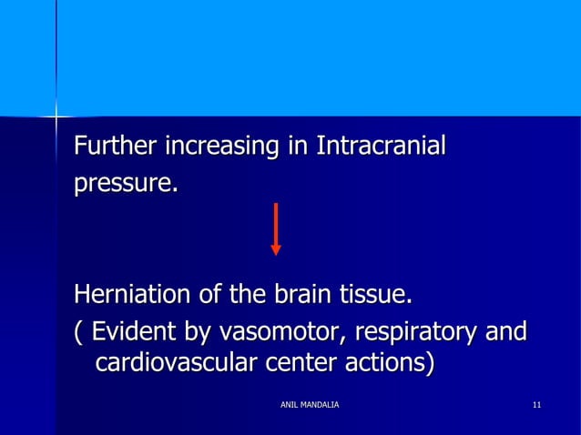Increased intracranial pressure | PPT | Brain and Nervous System ...