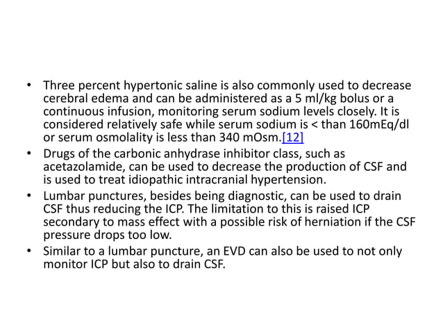 increased intracranial pressure.pptx | Brain and Nervous System ...