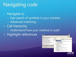 Increased productivity with visual c sharp ide | PPT