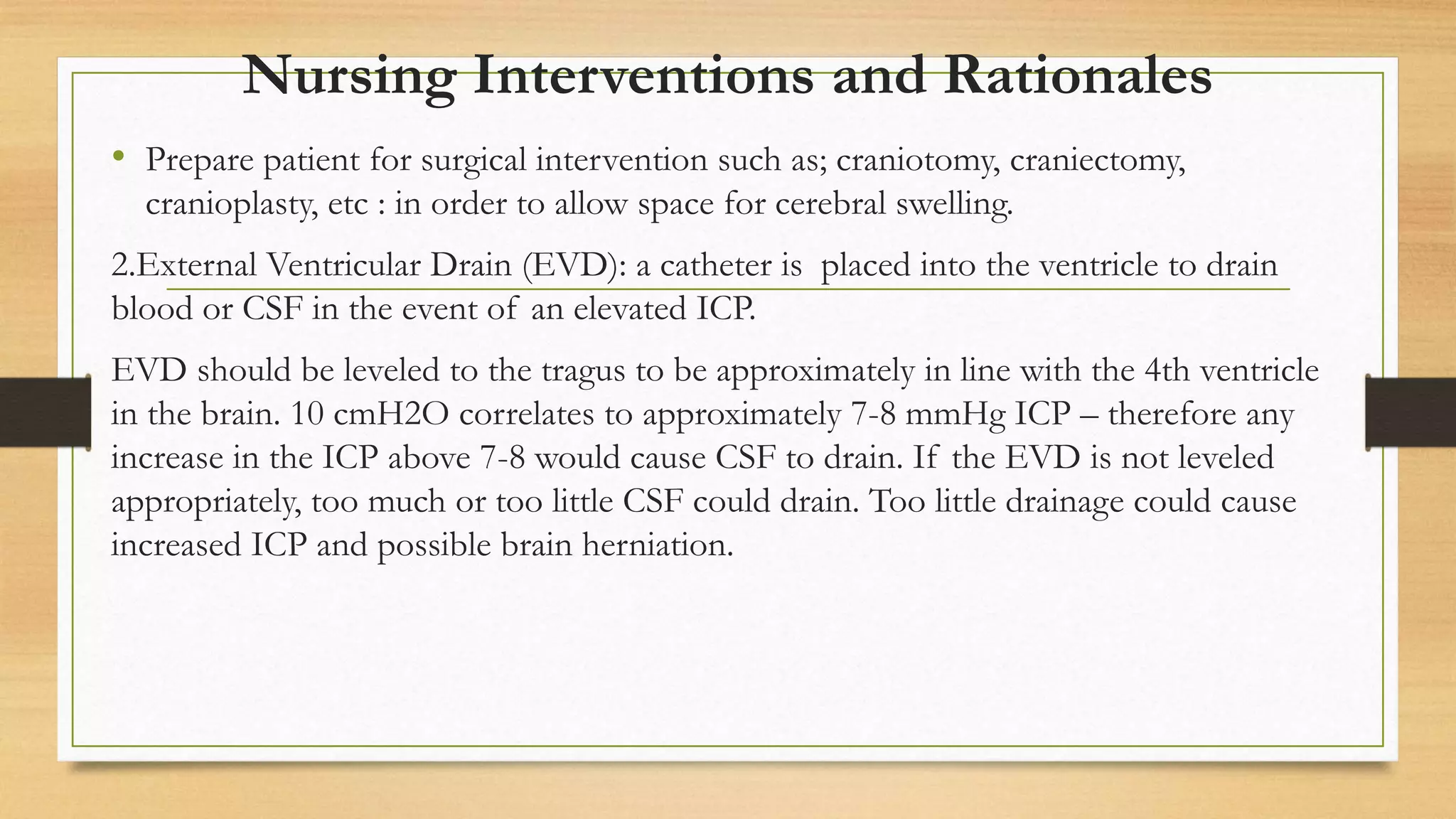 increase intracranial pressure | PPTX