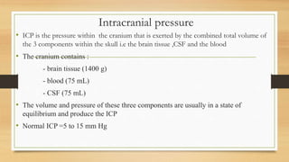 increase intracranial pressure | PPTX