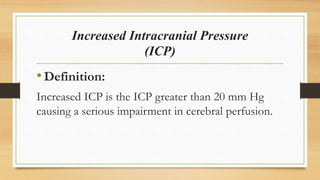 increase intracranial pressure | PPTX