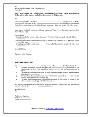 Increase in pf contribution | PDF