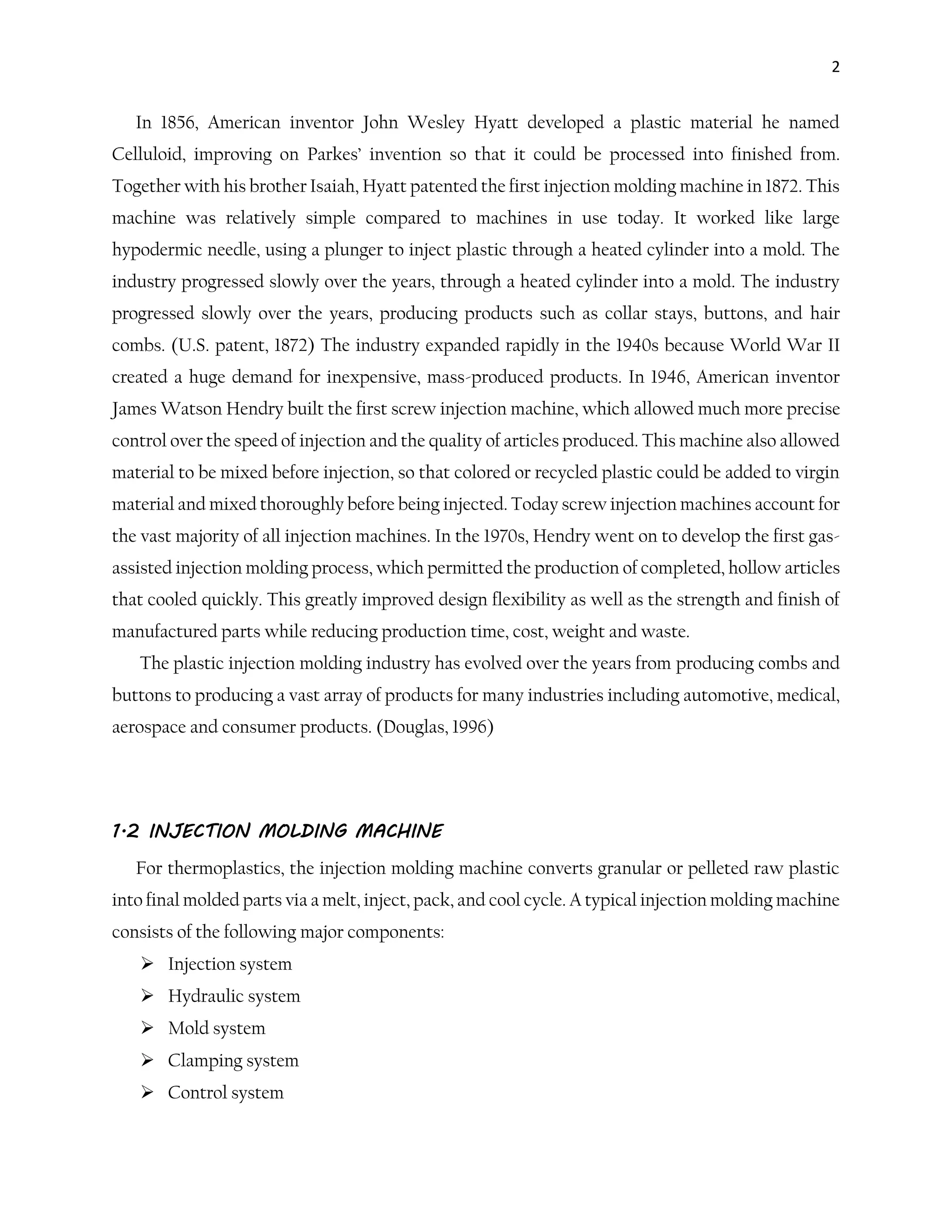 Increase in production with automation in injection molding machine | PDF