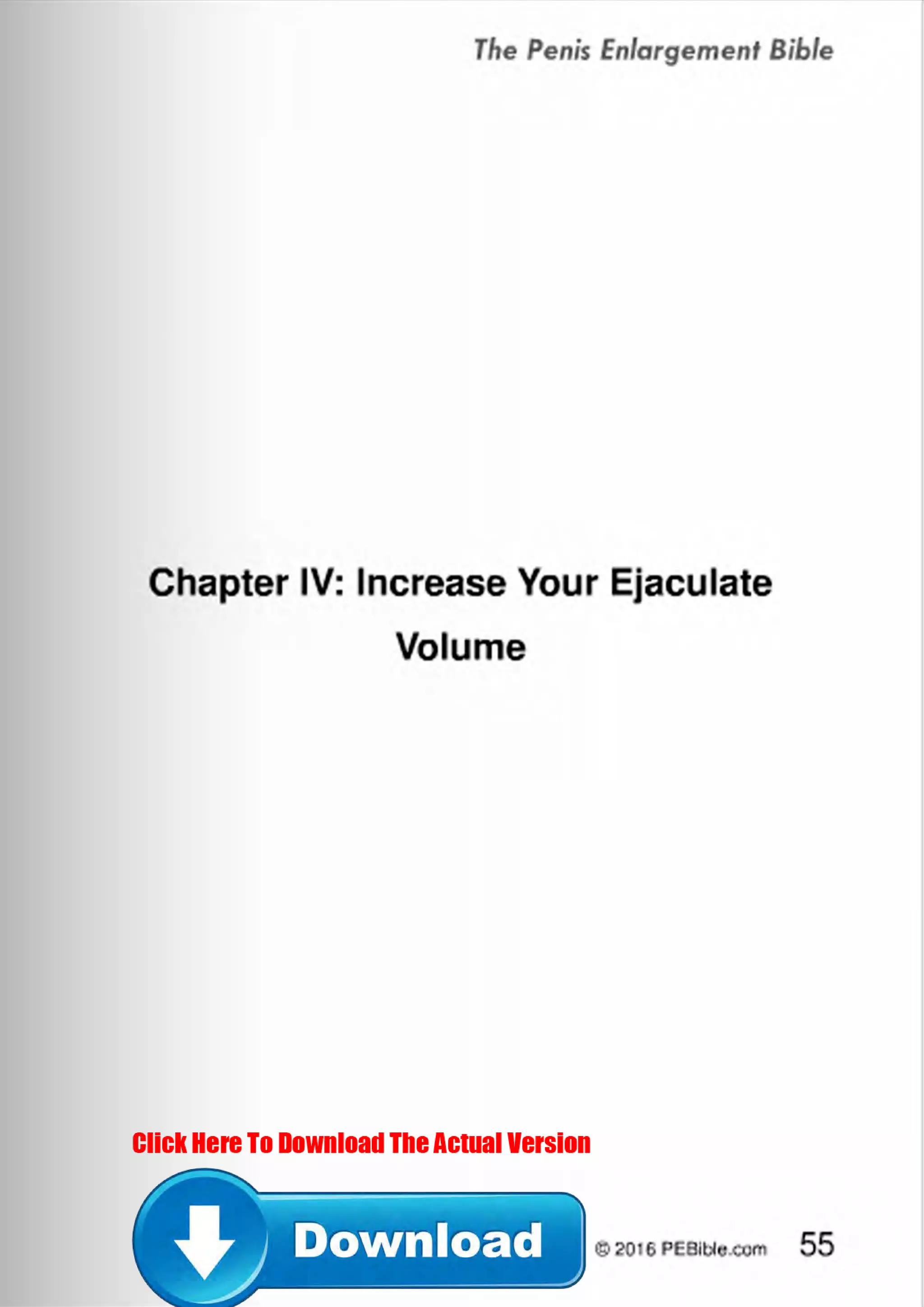 Increase Penile Size With Exercises No Surgery | PDF