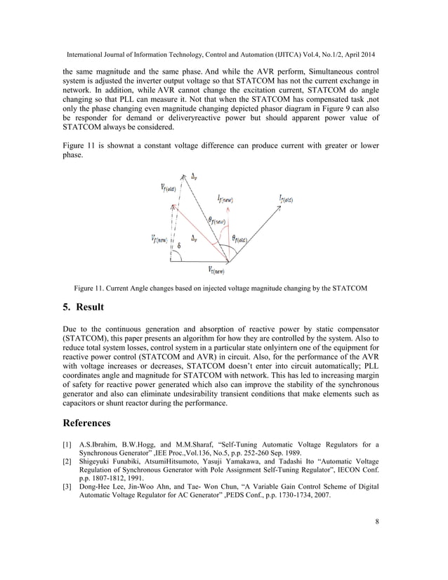 Increase productivity and absorption of reactive power for power ...