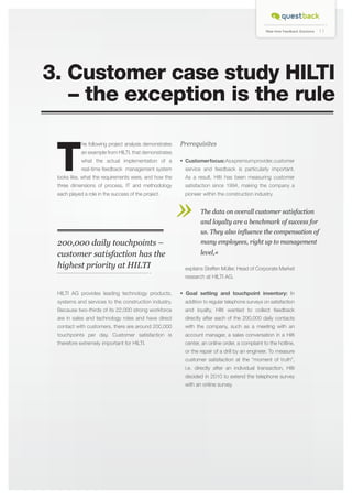 Increase revenue using feedback whitepaper | PDF