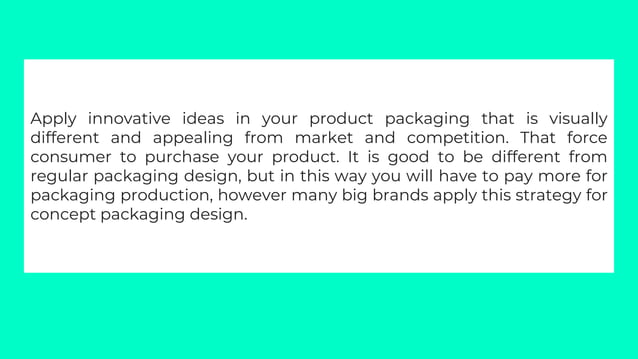 Increase Sales Through Nice Packaging Design | PPT