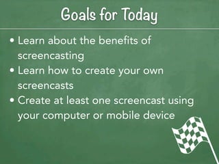 Increasing accessibility to content through screencasting | PPT
