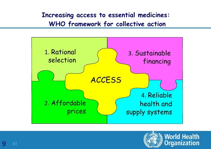 Increasing access to medicines