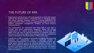 Increasing automation provides scope for rpa jobs | PPT