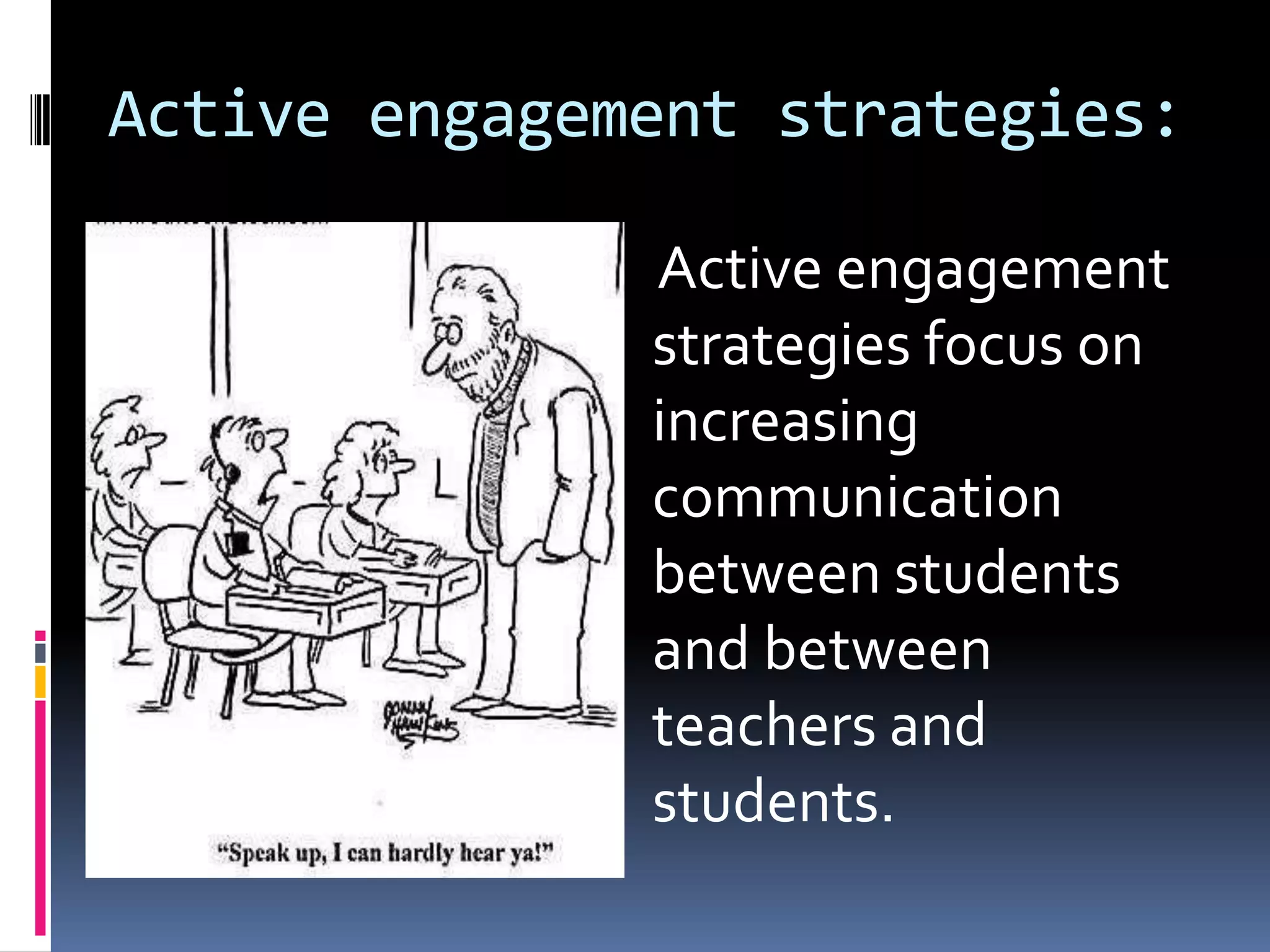 Increasing Engagement | PPT