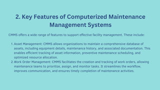 Increasing Facility Management Efficiency with Computerised Maintenance ...