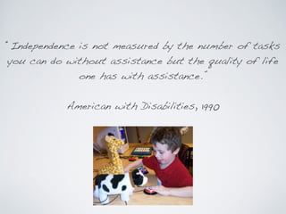 Increasing Independence- Part 1 | PDF