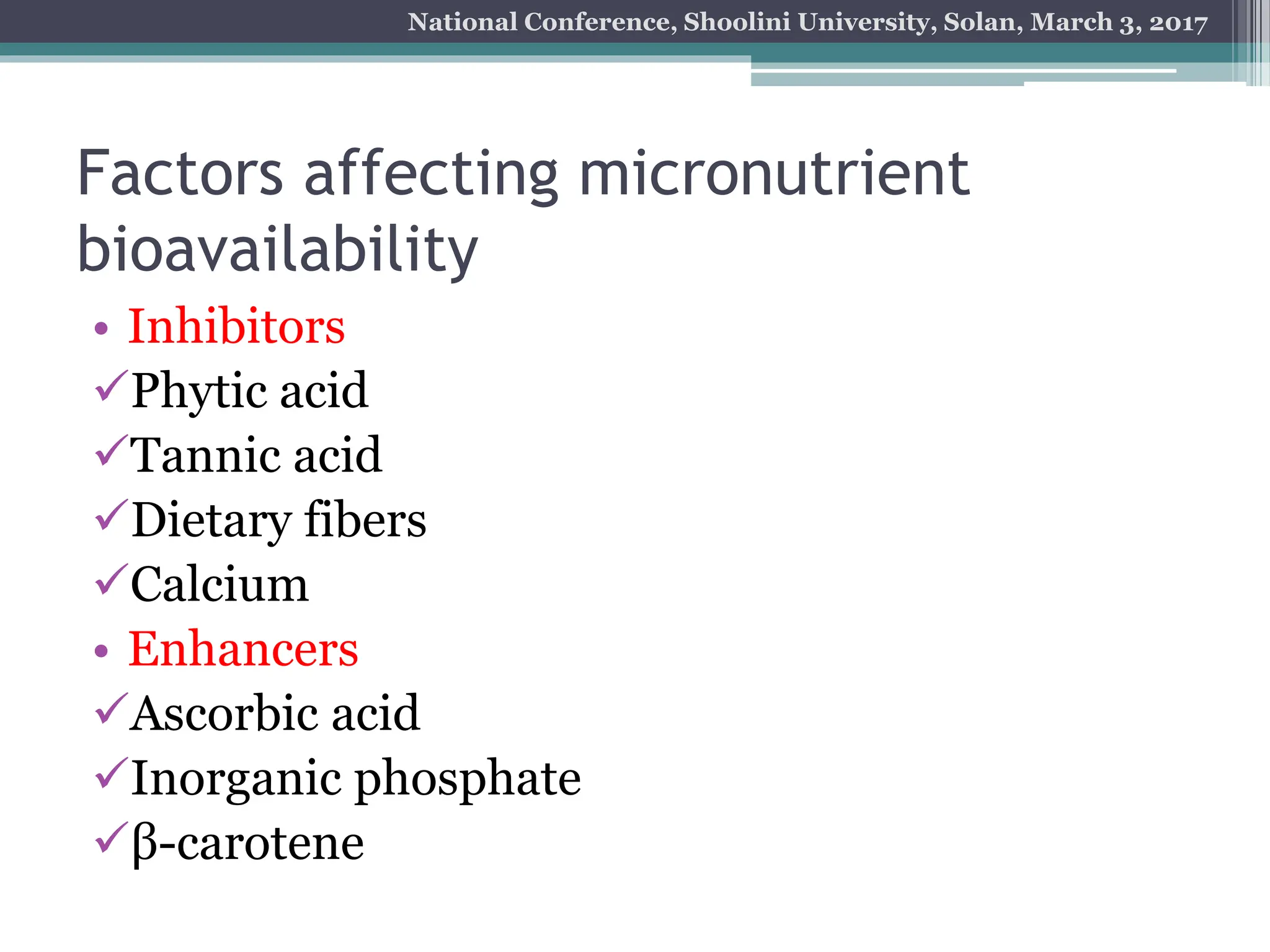 Increasing micronutrient bioavailability in foods by phytase ...