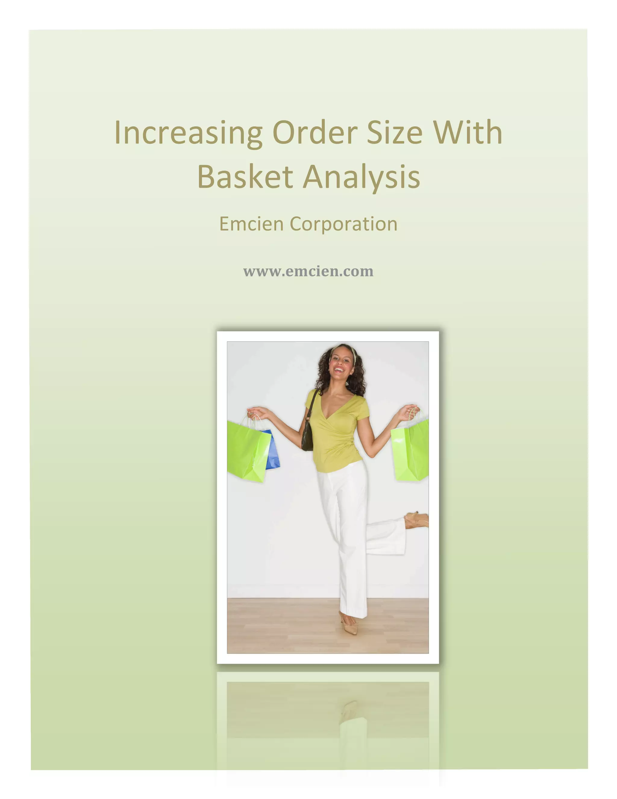 Increasing Order Size With Basket Analysis | PDF