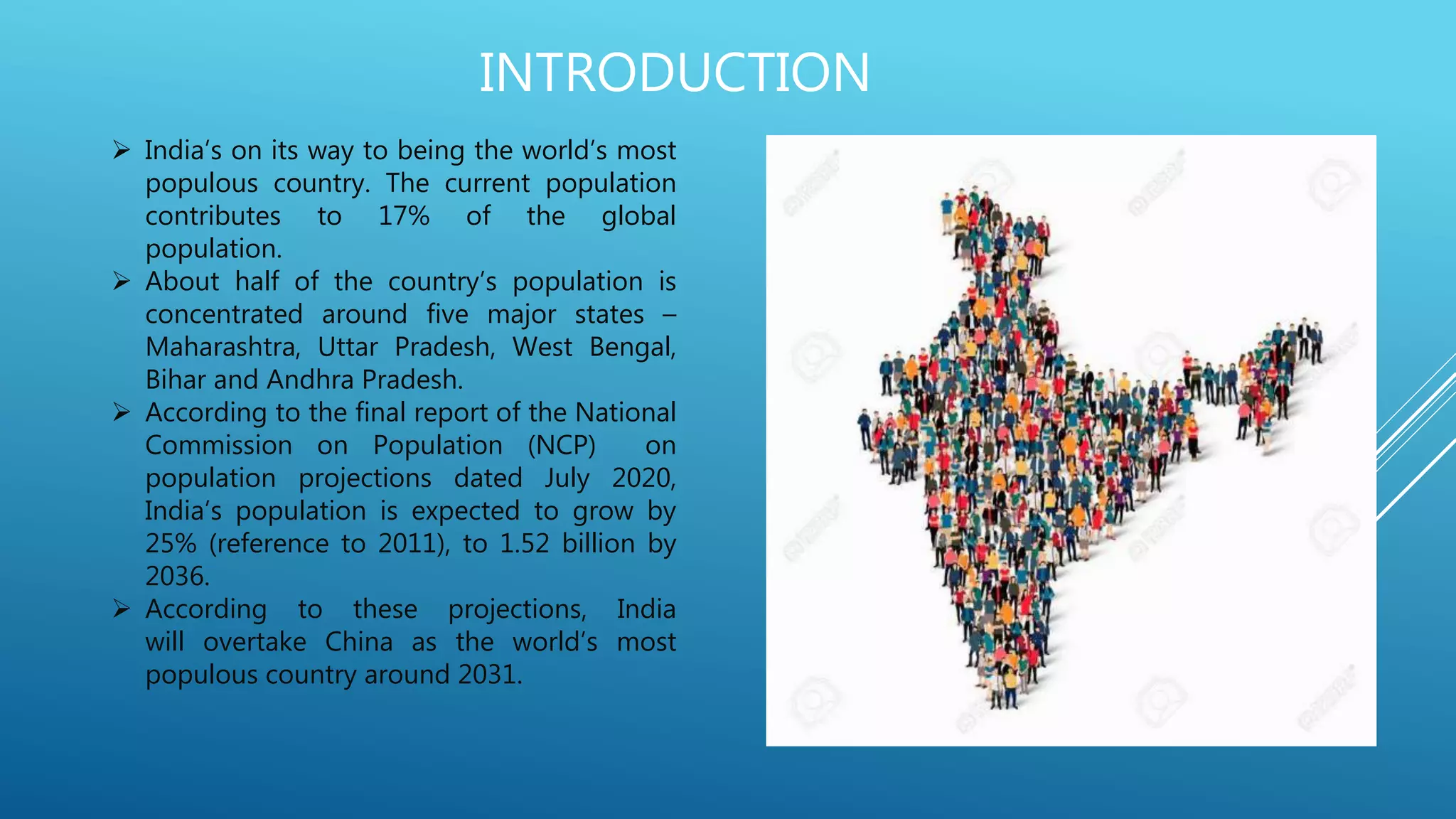 Increasing population in india | PPTX