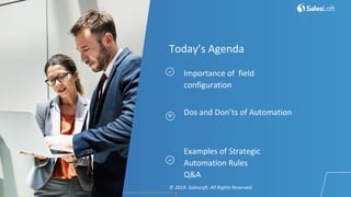 Increasing sales efficiency with SalesLoft Automation Rules | PPT