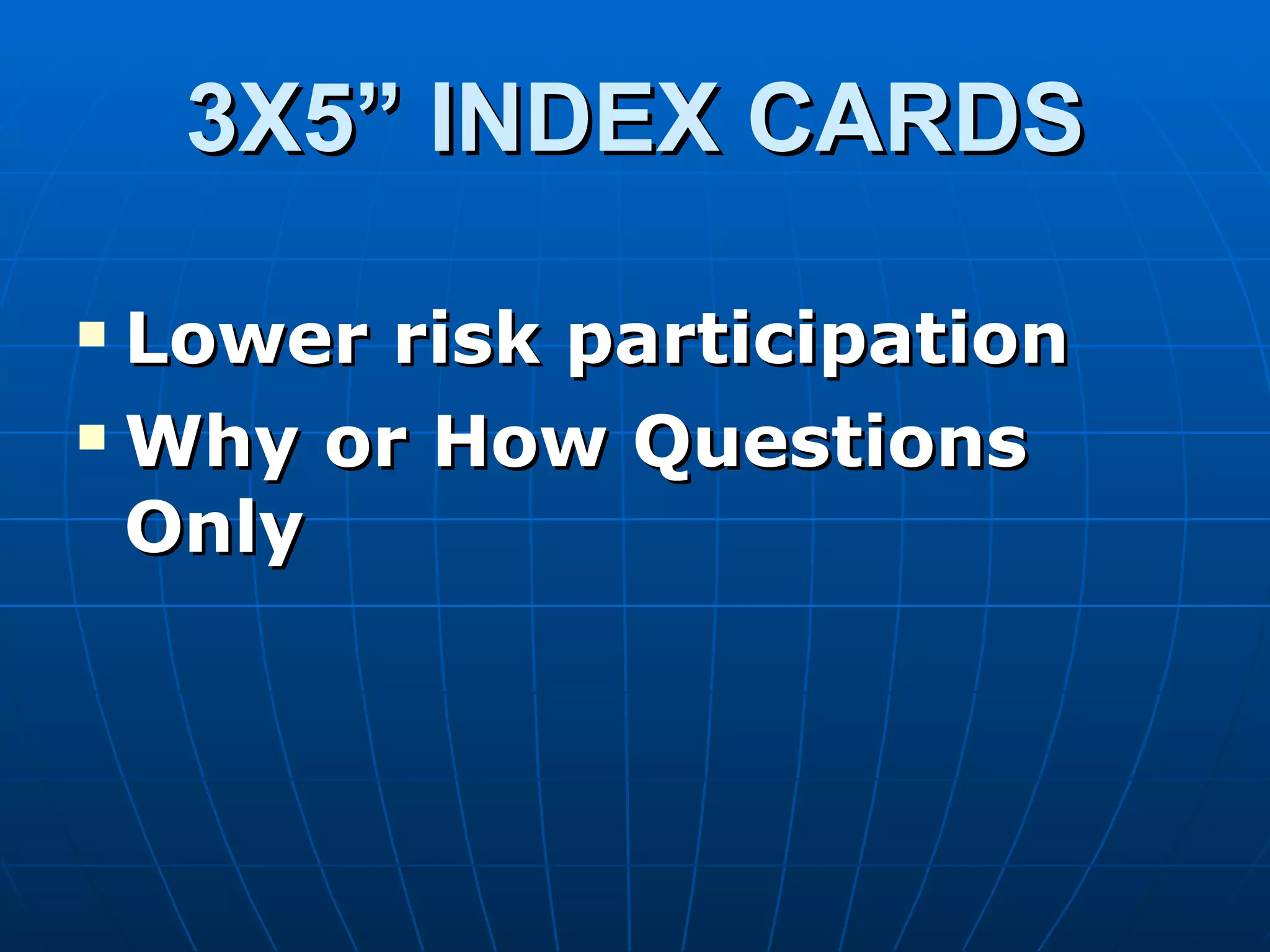 Increasing College Classroom Participation | PPT