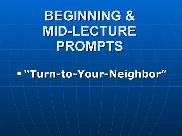 Increasing College Classroom Participation | PPT