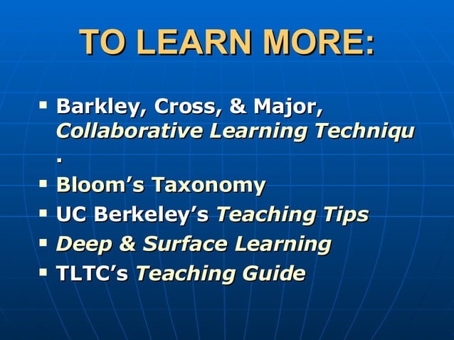 Increasing College Classroom Participation | PPT