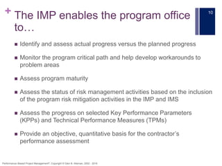 From WBS to Integrated Master Schedule | PPTX