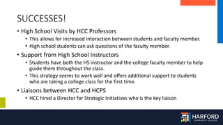 Increasing the success of dual enrollment and dual credit high school ...