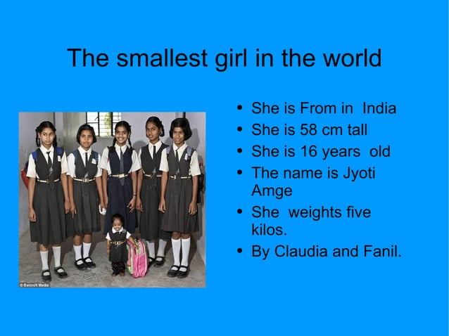 Incredible Facts 6 Th A | PPT