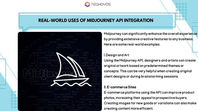 Incredible Image Generation With Mid-Journey API Integration Services | PPT