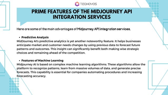 Incredible Image Generation With Mid-Journey API Integration Services | PPT