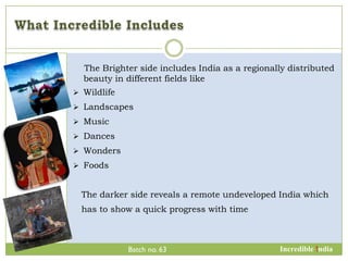 Incredible india | PPT