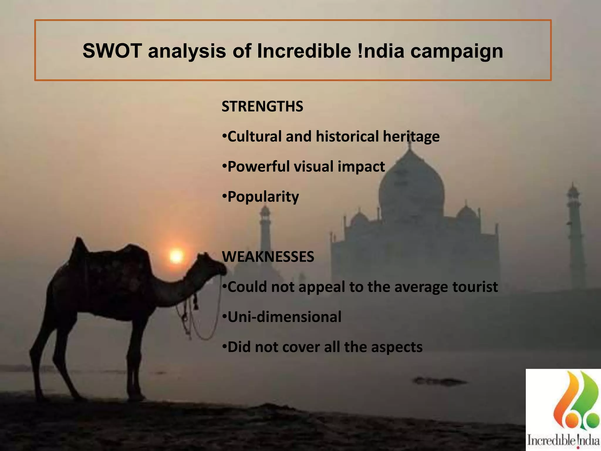 Incredible India campaign | PPTX