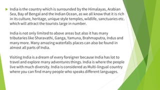 Incredible india | PDF