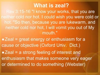 Incredible Zeal | PPTX