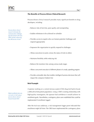 Inc Reducing Risk | PDF