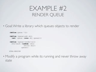 Incremental Development with Lisp: Building a Game and a Website | KEY