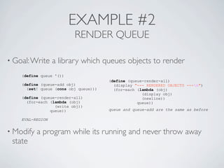 Incremental Development with Lisp: Building a Game and a Website | KEY