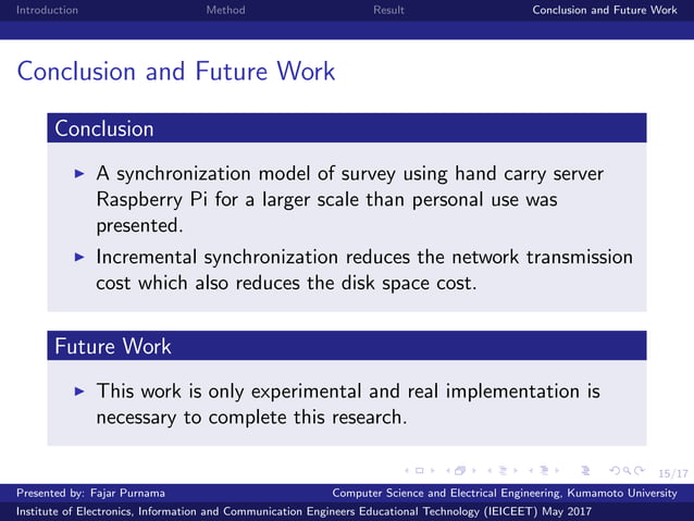 Incremental synchronization-implementation-on-survey-using-hand-carry ...