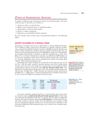 Incremental analysis | PDF