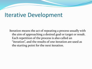 Incremental and iterative stratergy | PPT