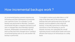 Incremental Backup | PPTX