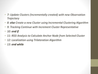 Incremental clustering based object tracking in wireless sensor networks | PPTX