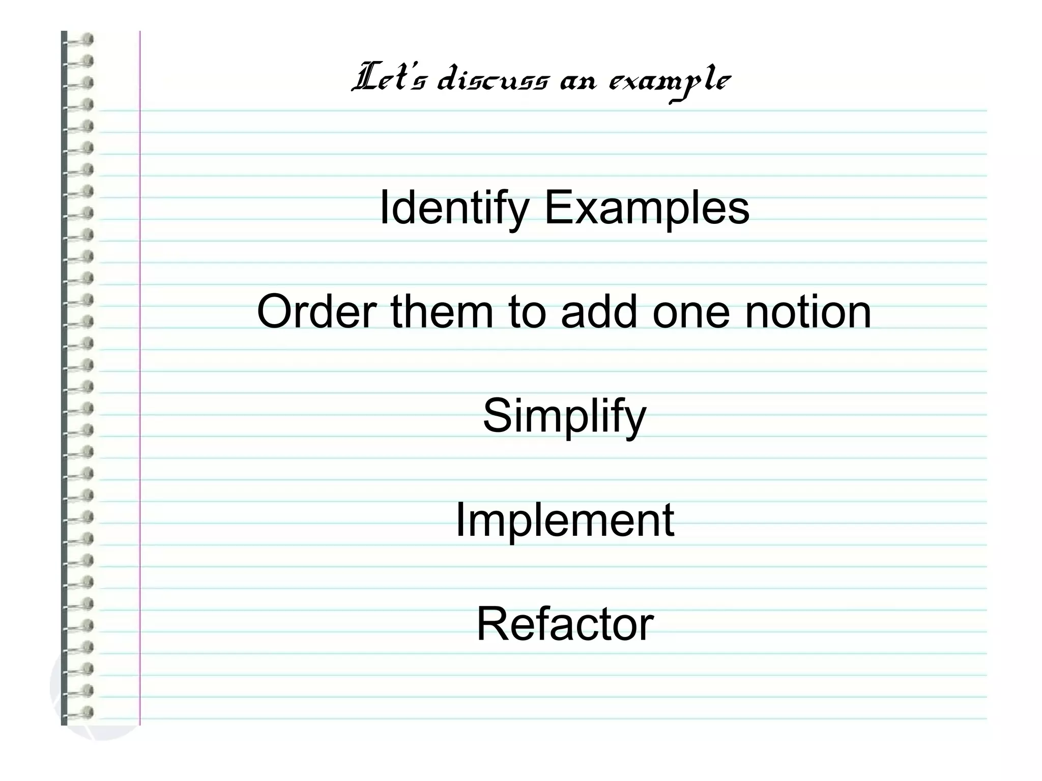 Incremental design, simply explained | PPT