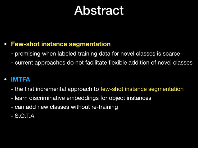 Review: Incremental Few-shot Instance Segmentation [CDM] | PDF