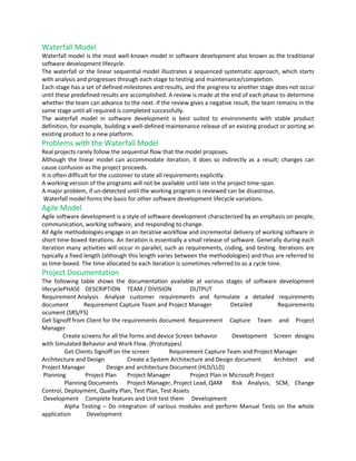 Incremental model | PDF