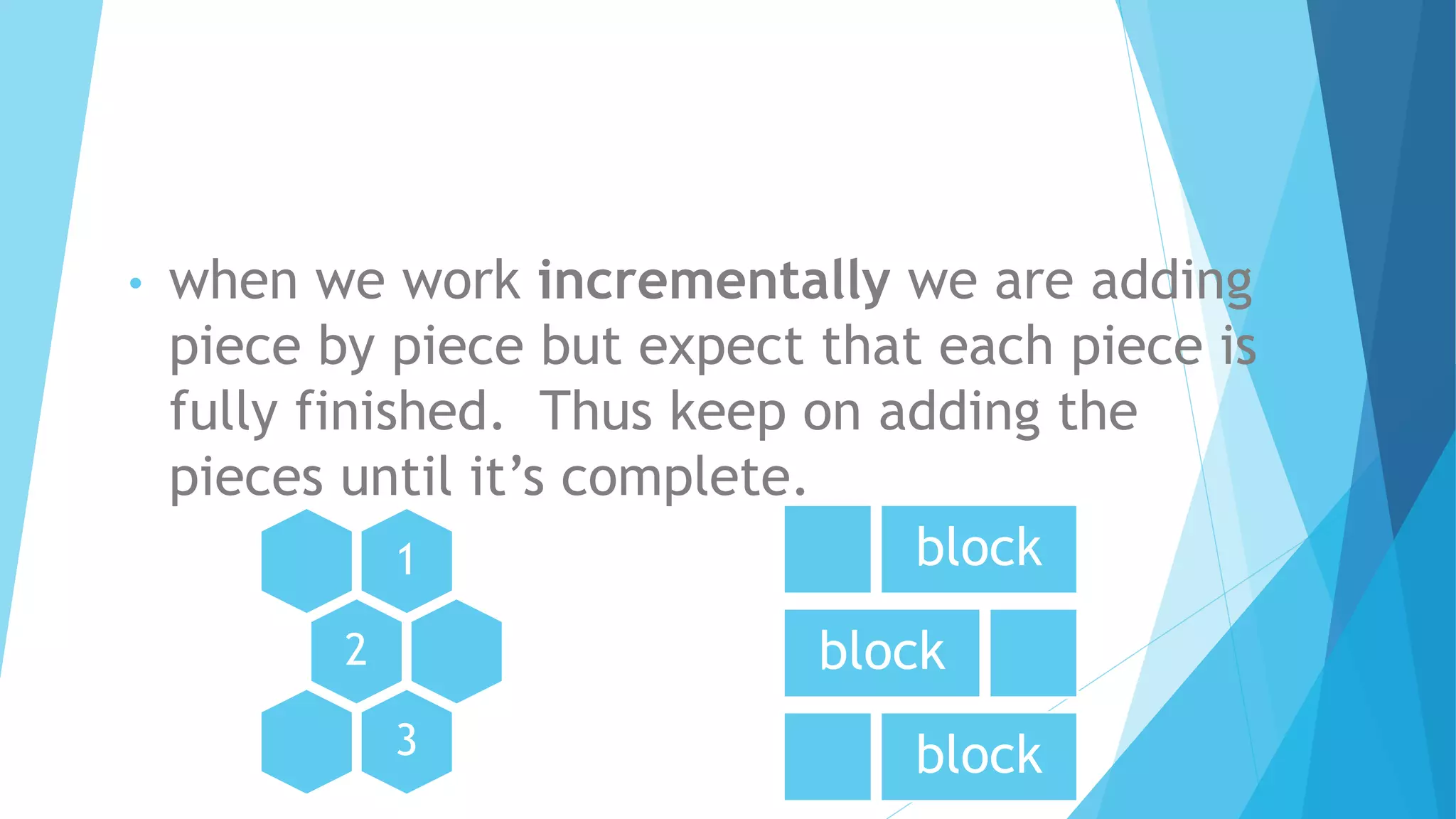 Incremental model presentation | PPTX