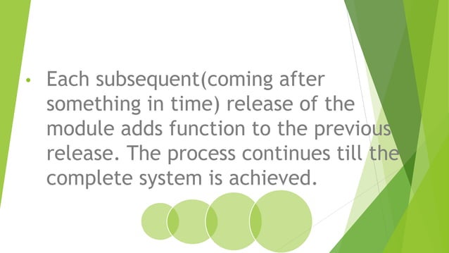 Incremental model presentation | PPTX | Technology & Computing