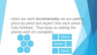 Incremental model presentation | PPTX