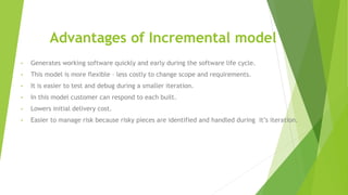Incremental model presentation | PPTX