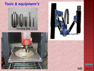 Incremental sheet metal forming - Incremental Single Point | PDF